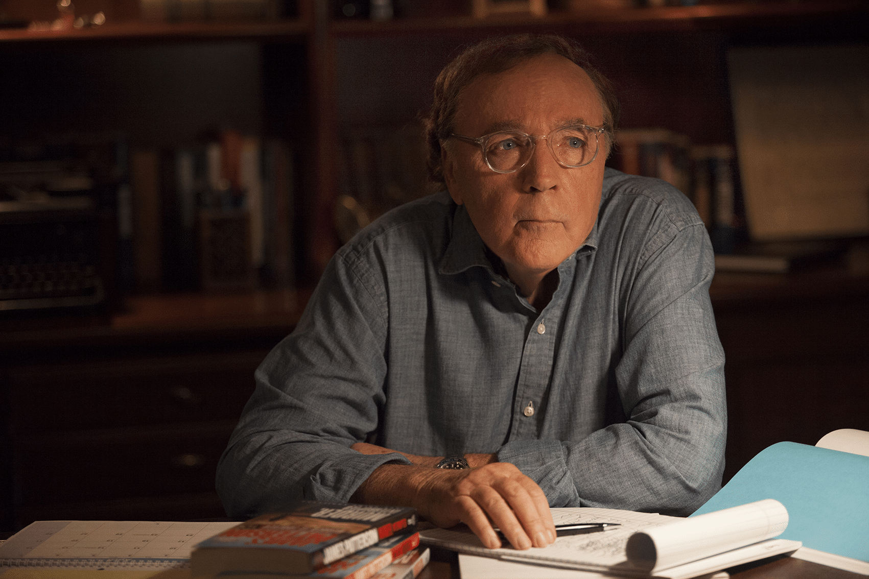 James Patterson: 'The pace, the drama, should never stop'