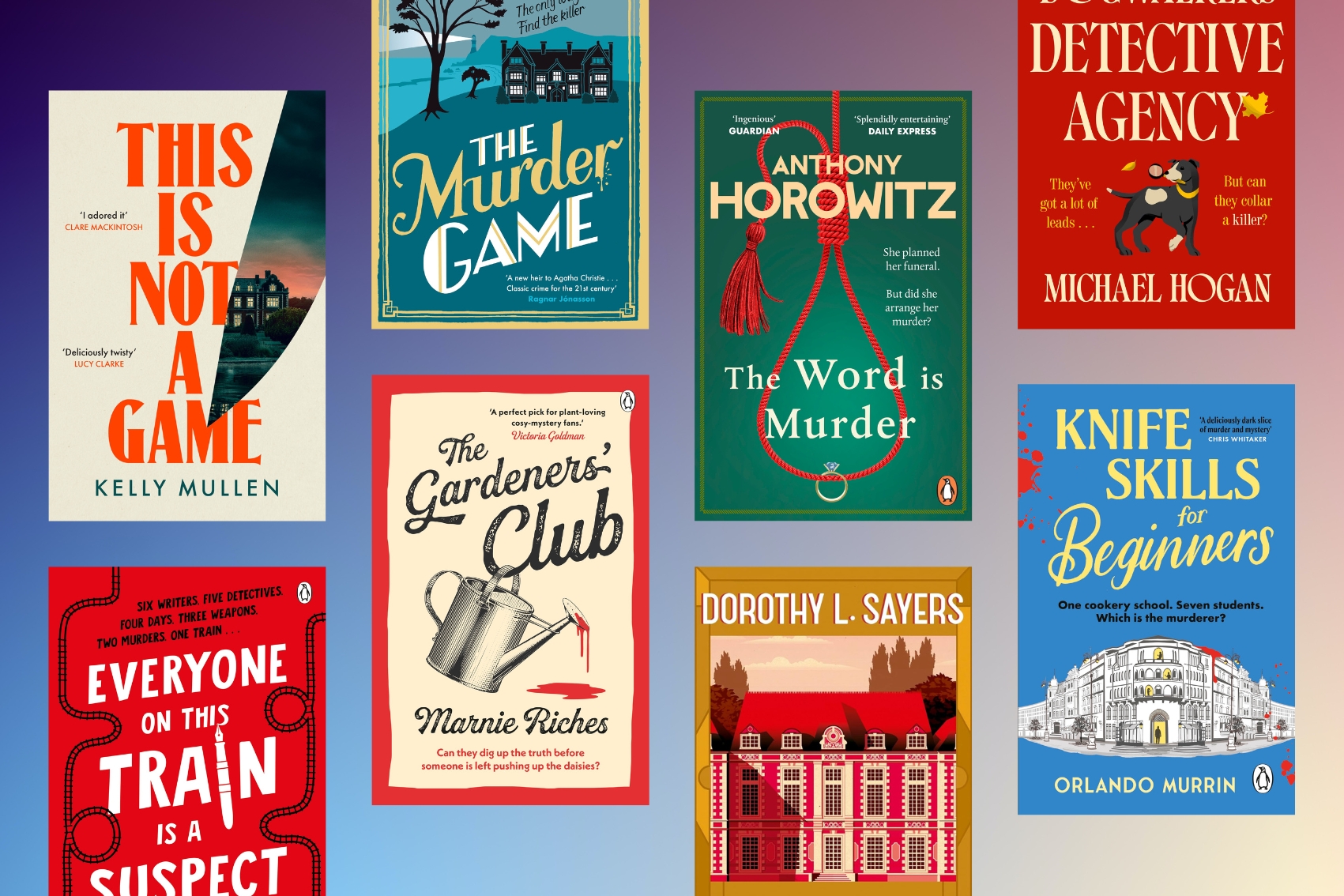12 cosy mystery books